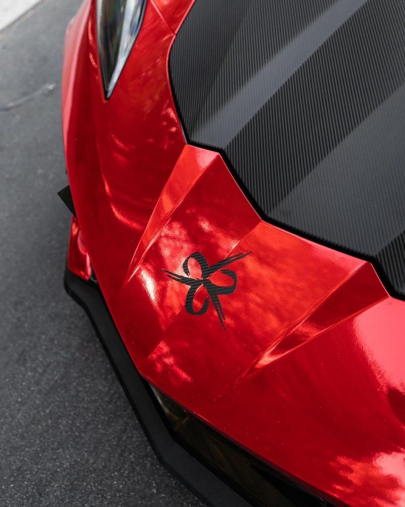 Check out Trippie Redd's custom Corvette C8 Stingray - Soundazed